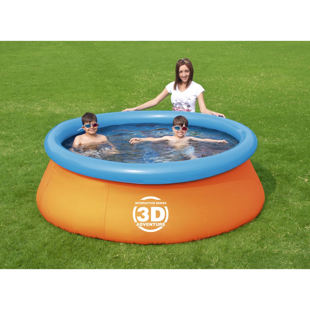 Piscina Infantil Hinchable Bestway con Gafas 3D — Be Brico!!